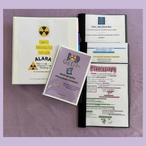 2025 Complete Radiologic Technologist Study Guide Bundle - Binder ...
