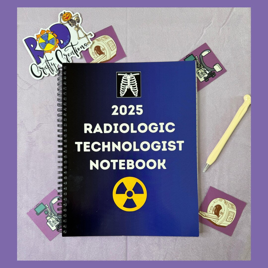 2025 Radiologic Tech NOTEBOOK - Gifts for Rad Tech - Rad Tech Notebook ...