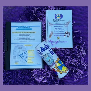 Radiologic Tech Skull Test + Procedure Booklet Bundle With 20 Oz ...
