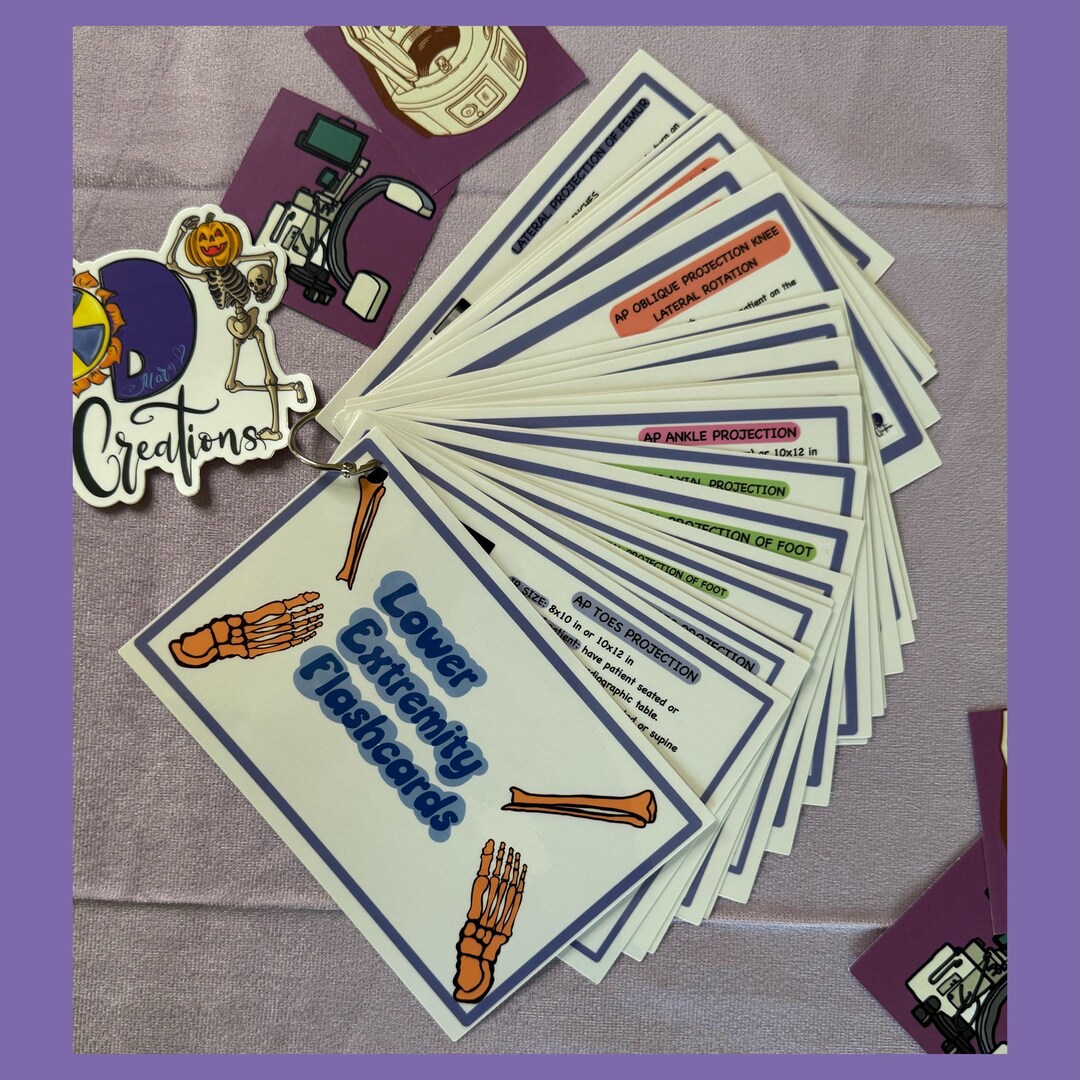 Radiologic Tech Lower Extremity Flashcards - X-ray Tech Flashcards ...