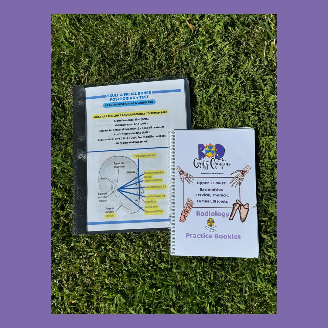 Radiologic Tech Procedures Bundle get Started With Positioning Bundle ...