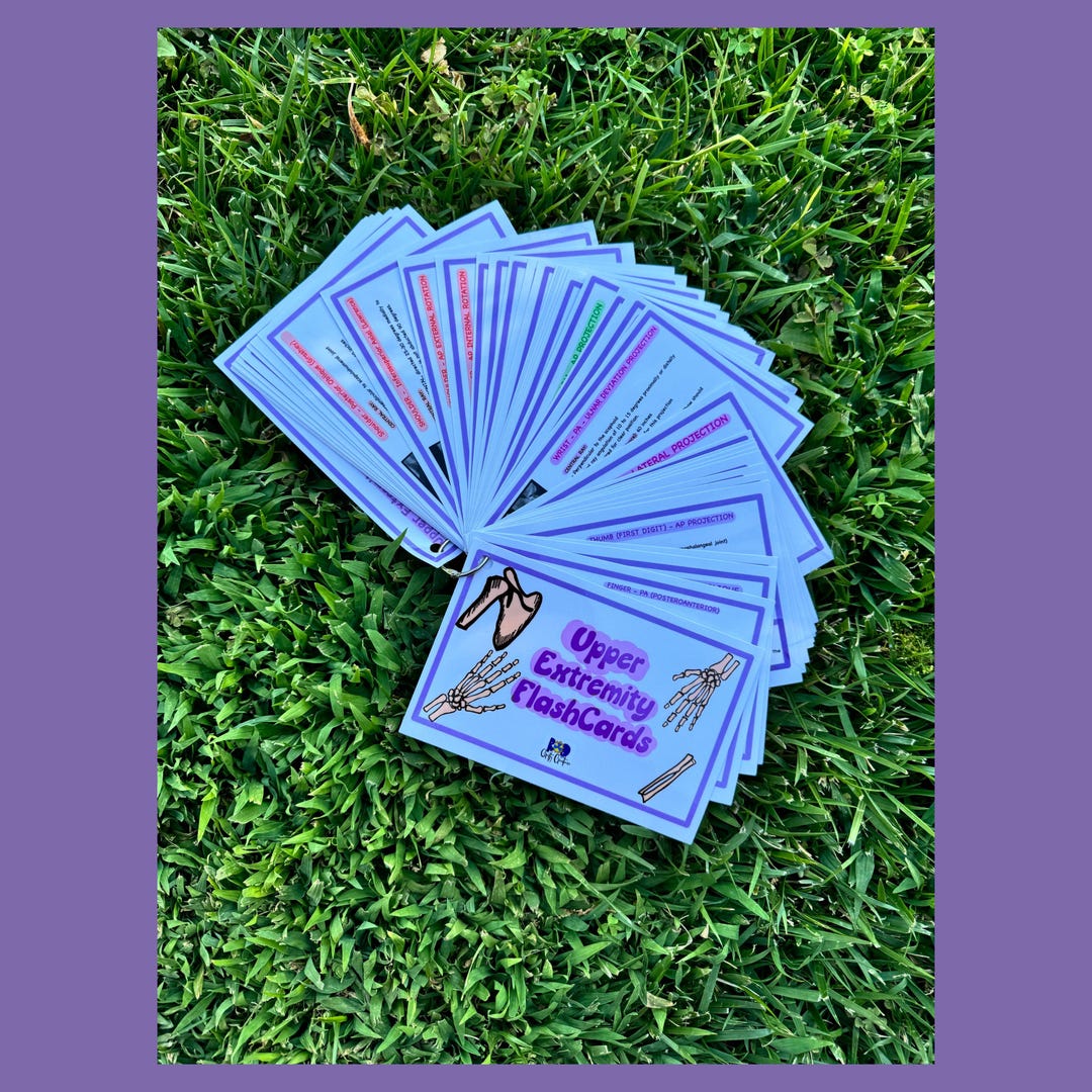 Radiologic Tech Upper Extremity Flashcards X-ray Tech Flashcards ...