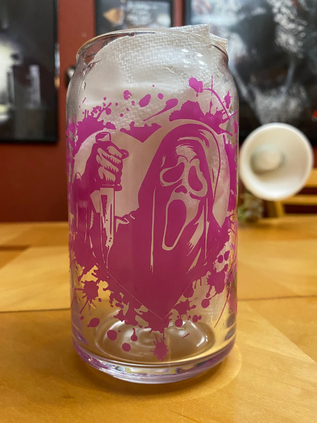 Valentine's Day Scream Ghostface Cold Pink Color Changing - Etsy