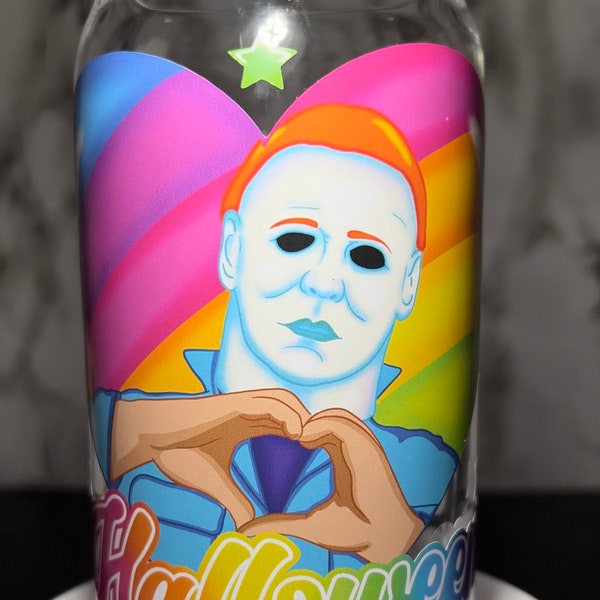 Michael Myers Lisa Frank - Etsy