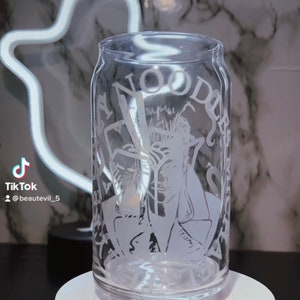 Lost Boys David Color Changing Red Permanent Vinyl on Libbey - Etsy