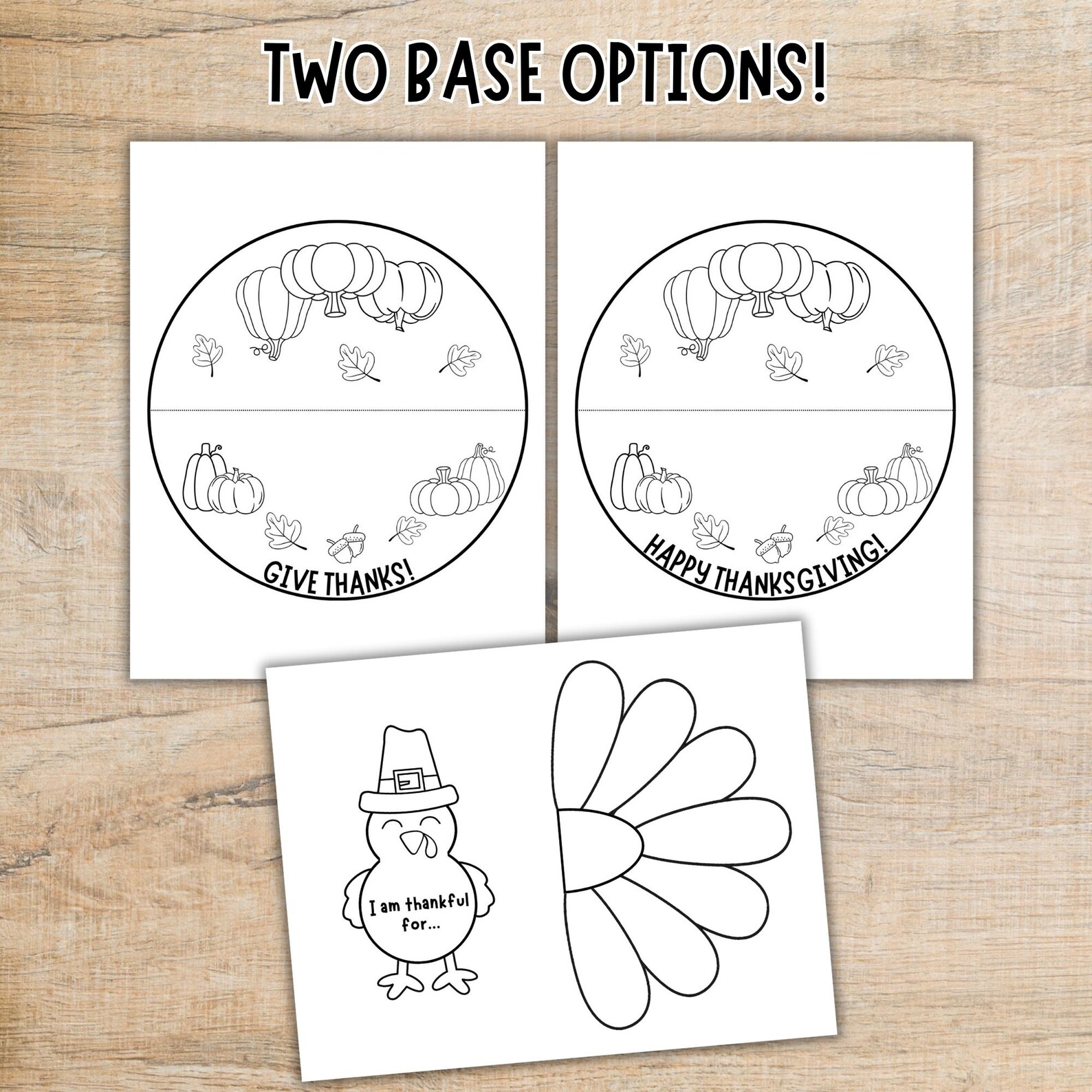 Thankful Fall Turkey Cut & Paste Craft, Build a Thanksgiving Turkey ...