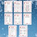 Printable Christmas Game Bundle, Christmas Party Games, Office Holiday ...