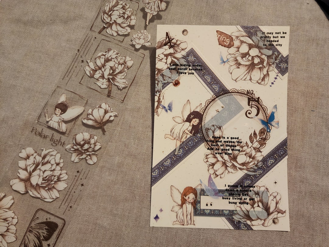 Fairy Tales PET Tape Sample|long Loop 150cm Sample|junk Journal ...