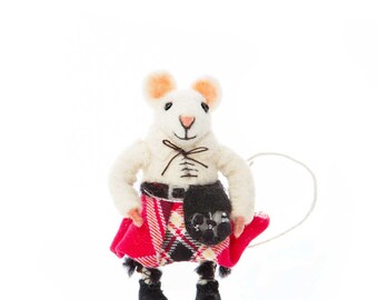 Church Mouse Figurine the Highlander: Free UK Shipping - Etsy