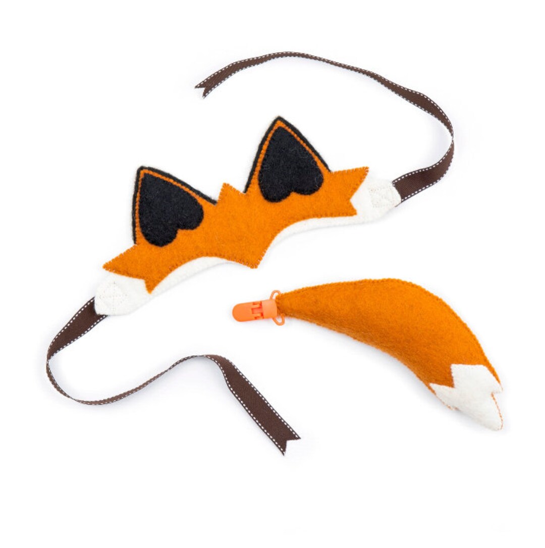 Finlay Fox Dress up Sew Heart Felt - Etsy