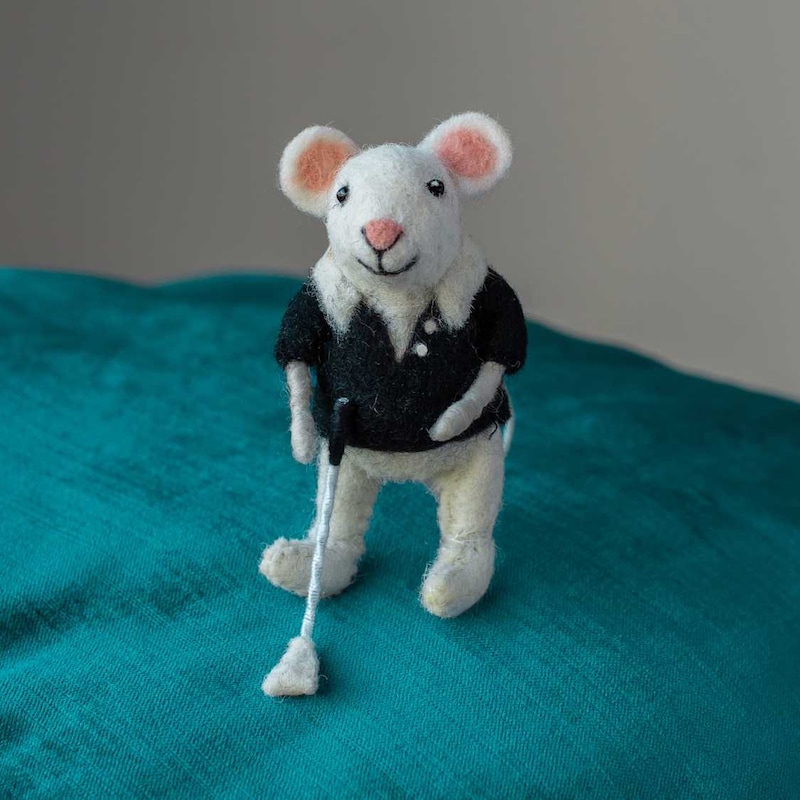 Golfing Felt Ornament - Etsy UK