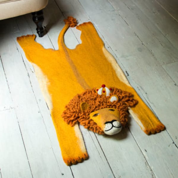 Lion Rug - Etsy