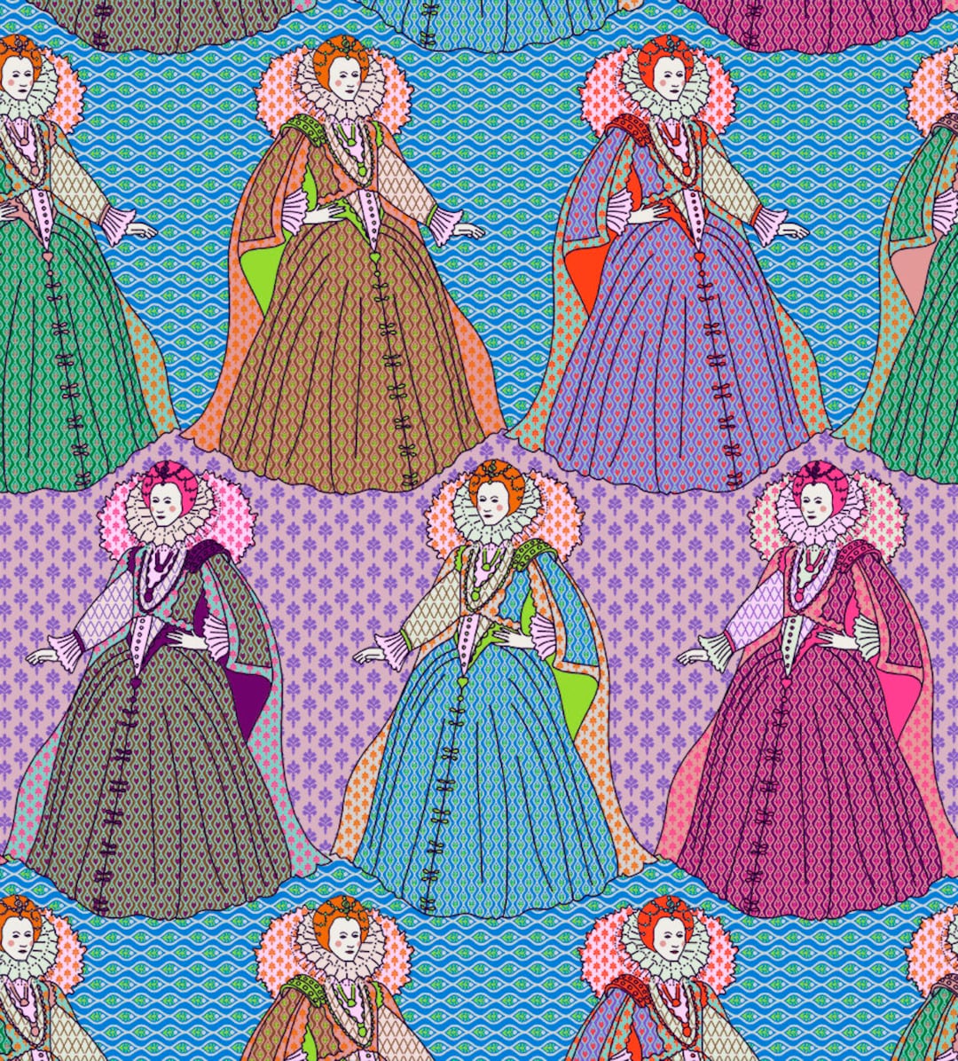 1/2 a Meter of the Queen Monarch Bright De Leon Group Design for ...