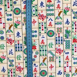 Mahjong Pieces Timeless Treasures Fabric by the Meter - Etsy