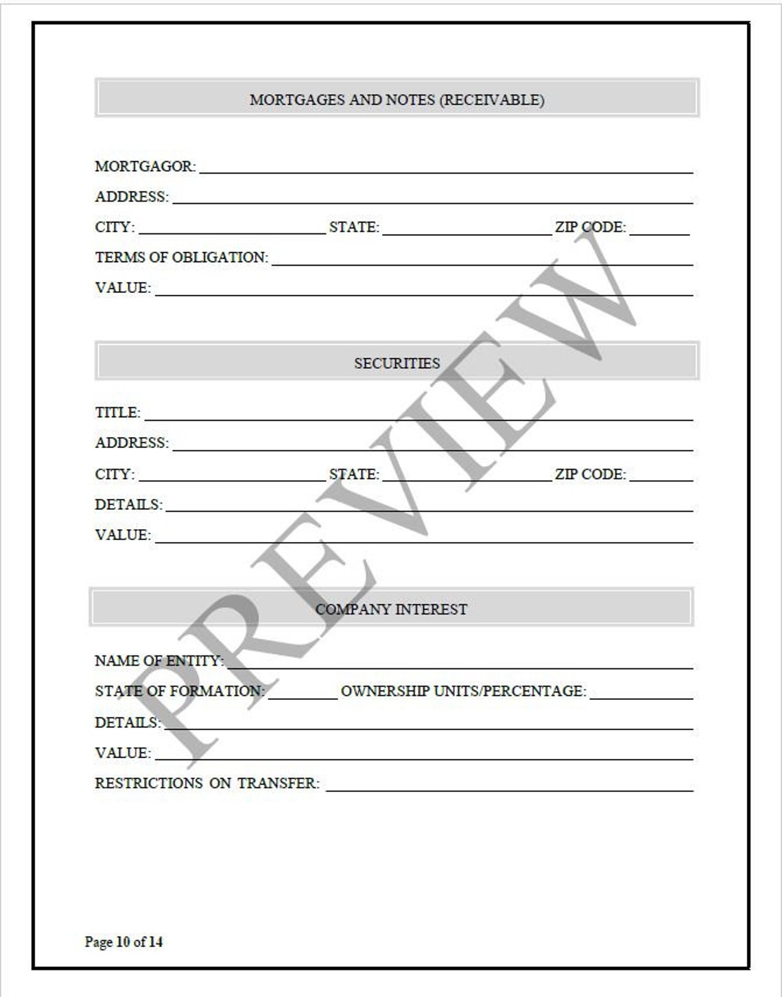 Probate Intake Form Questionnaire (attorney Form) - Etsy