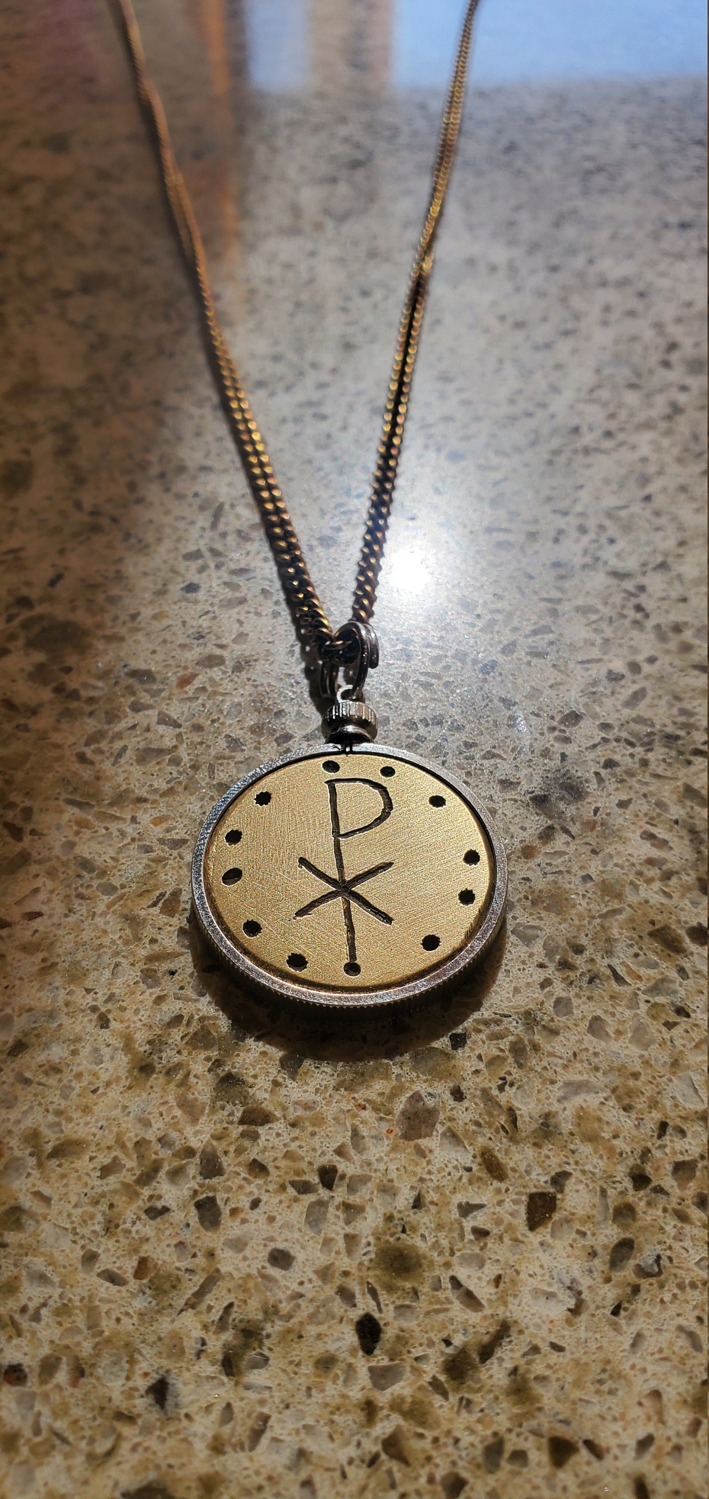 Chi-rho Necklace - Etsy