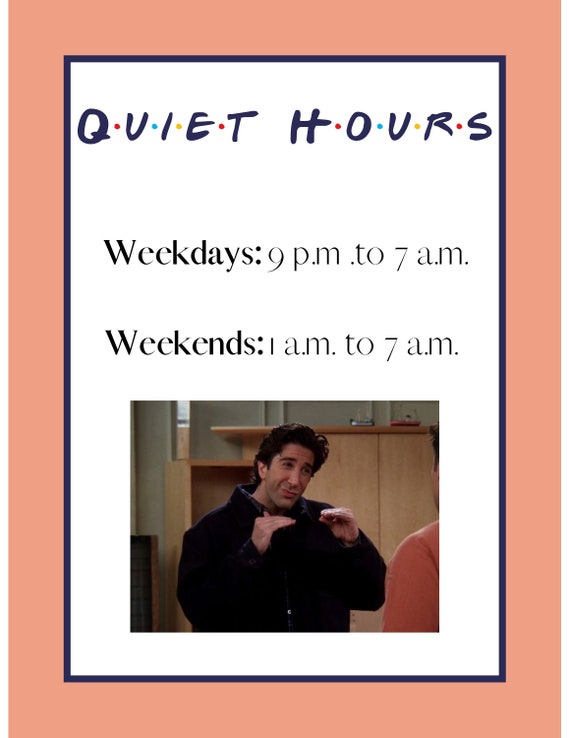 Quiet Hours Ra