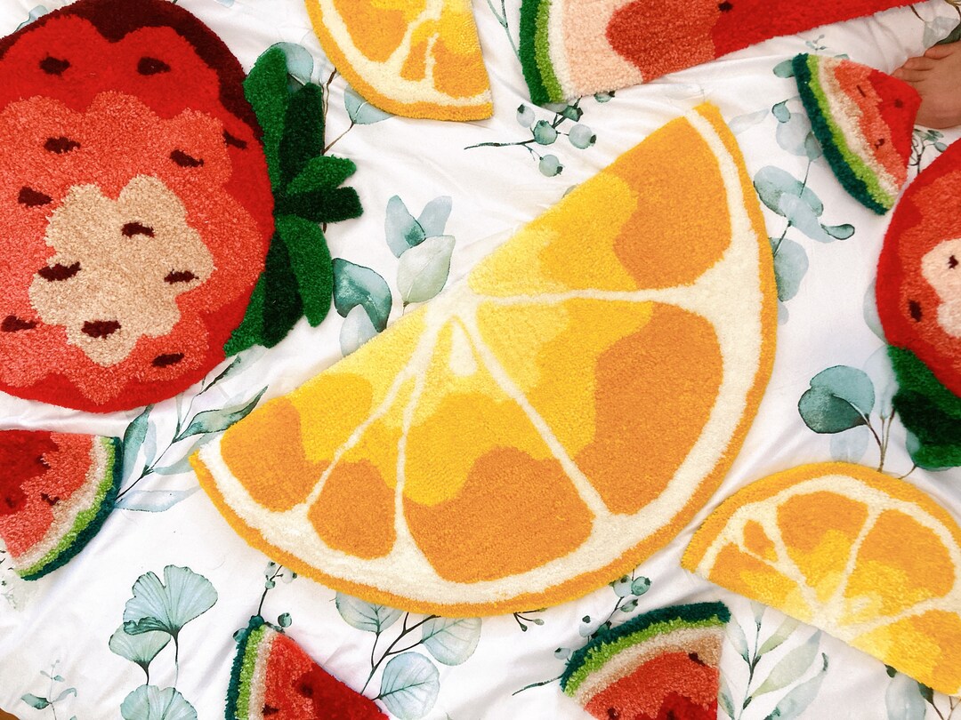 Fruits Rug - Etsy