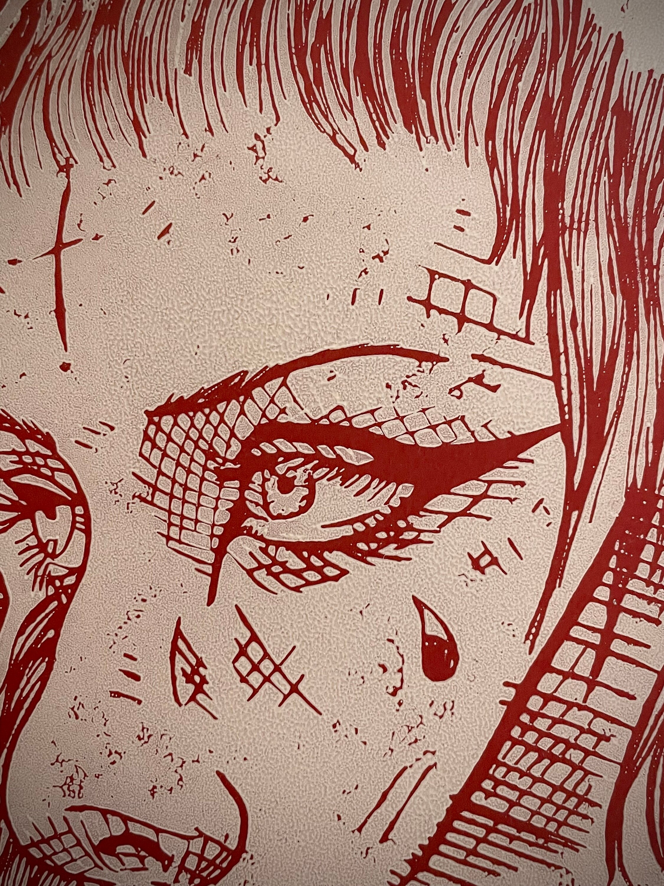 80s Skinhead Girl ‘nat Print Etsy