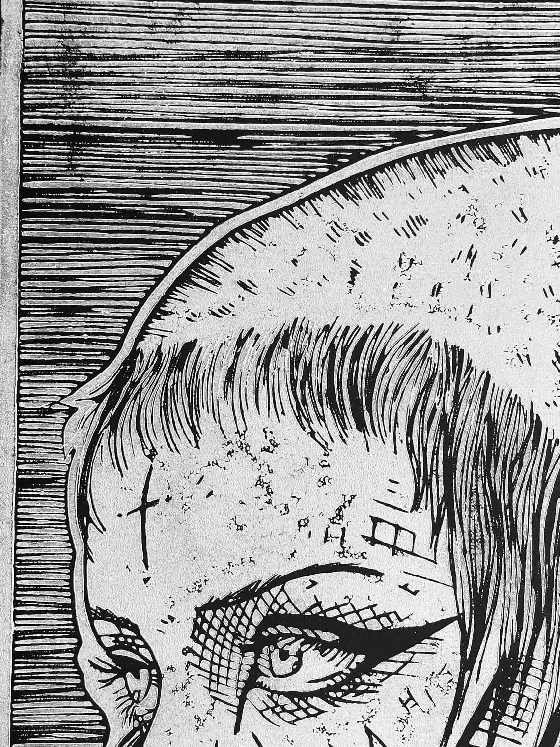 80s Skinhead Girl ‘nat Print Etsy