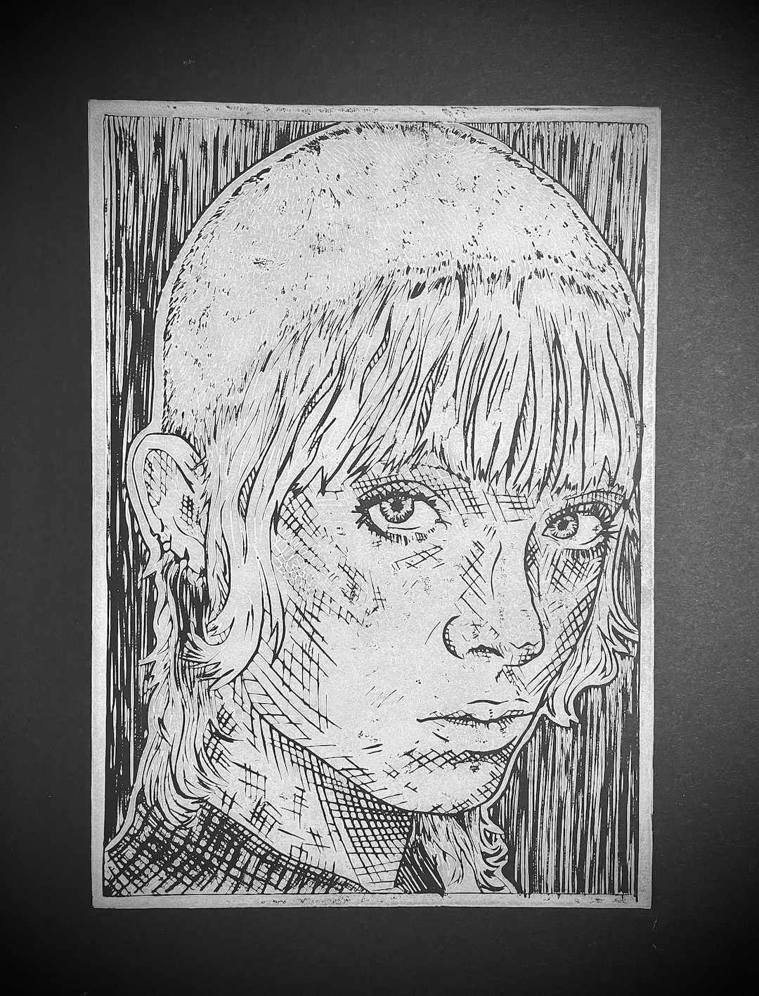 80s Skinhead Girl ‘becky Print Etsy