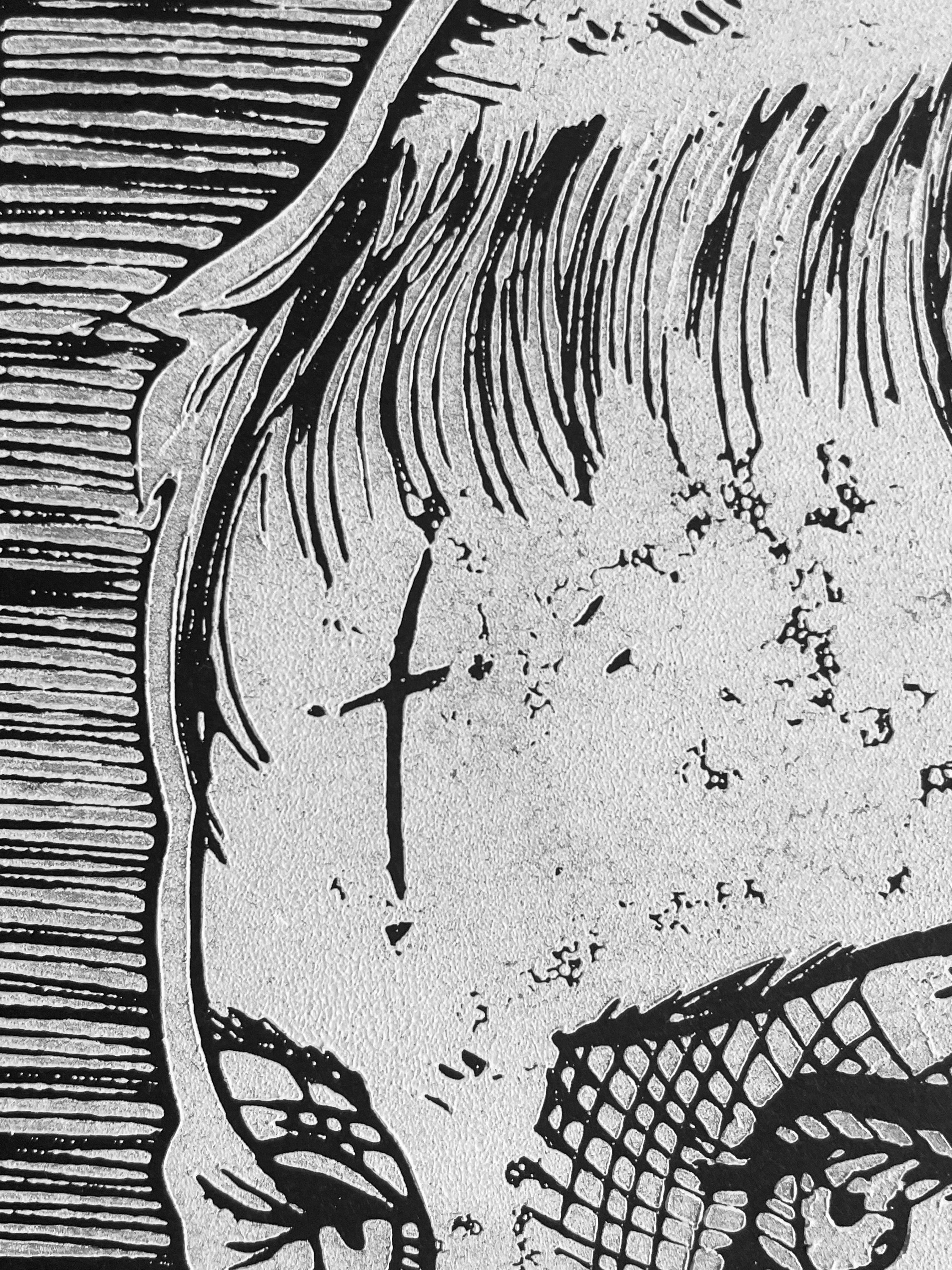 80s Skinhead Girl nat Print - Etsy