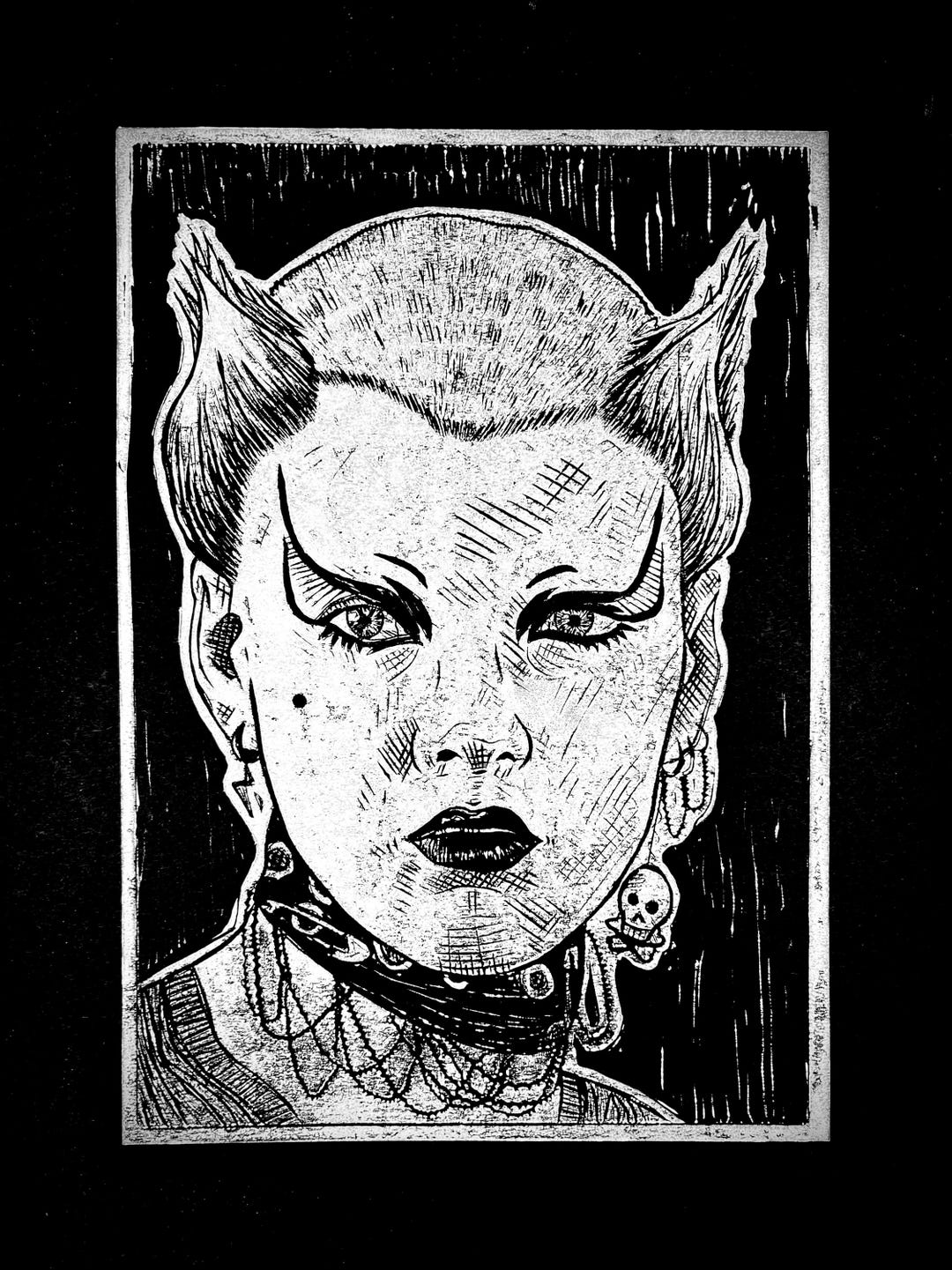 Soo Catwoman Print - Etsy