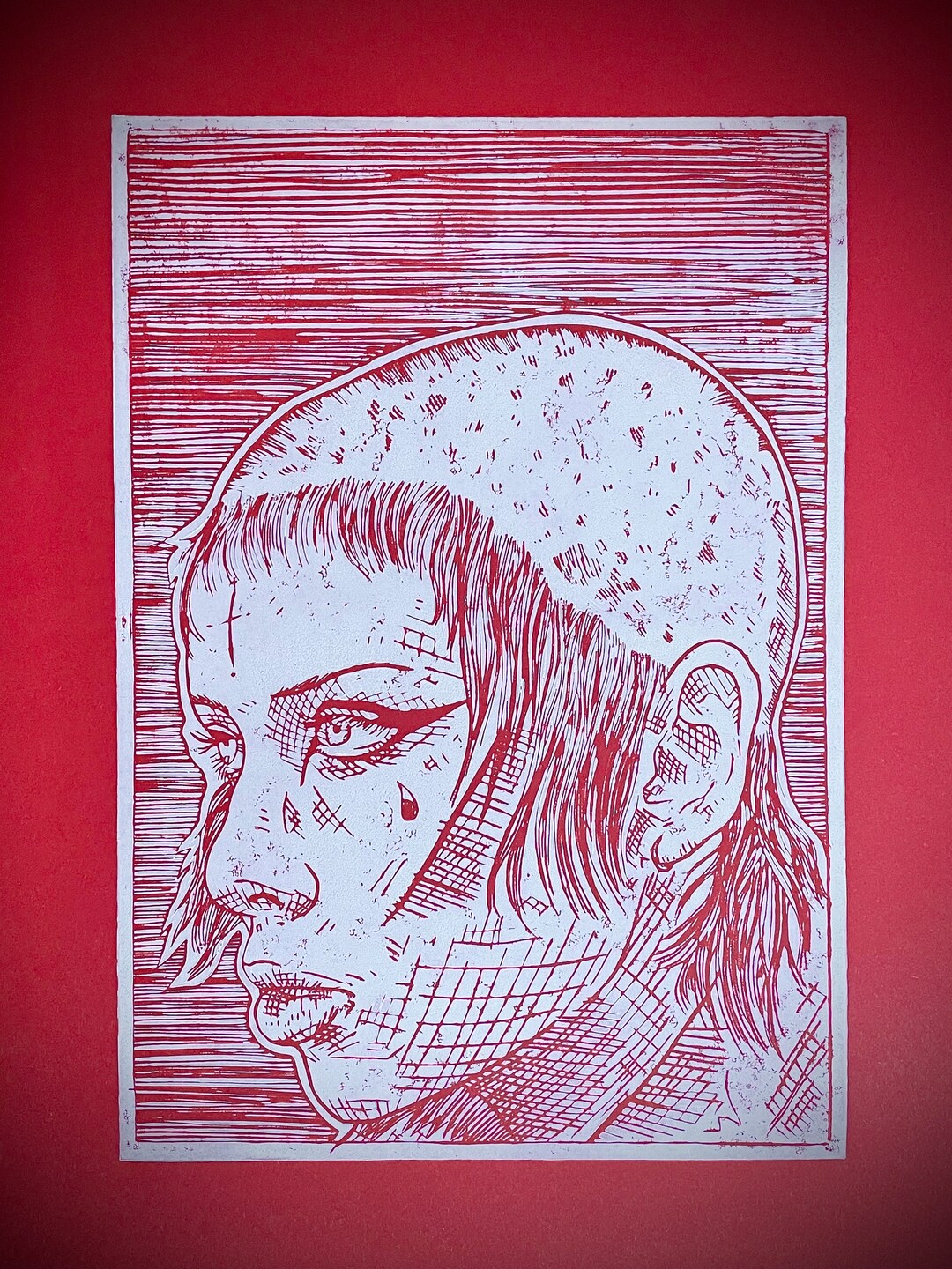 80s Skinhead Girl ‘nat’ Print - Etsy