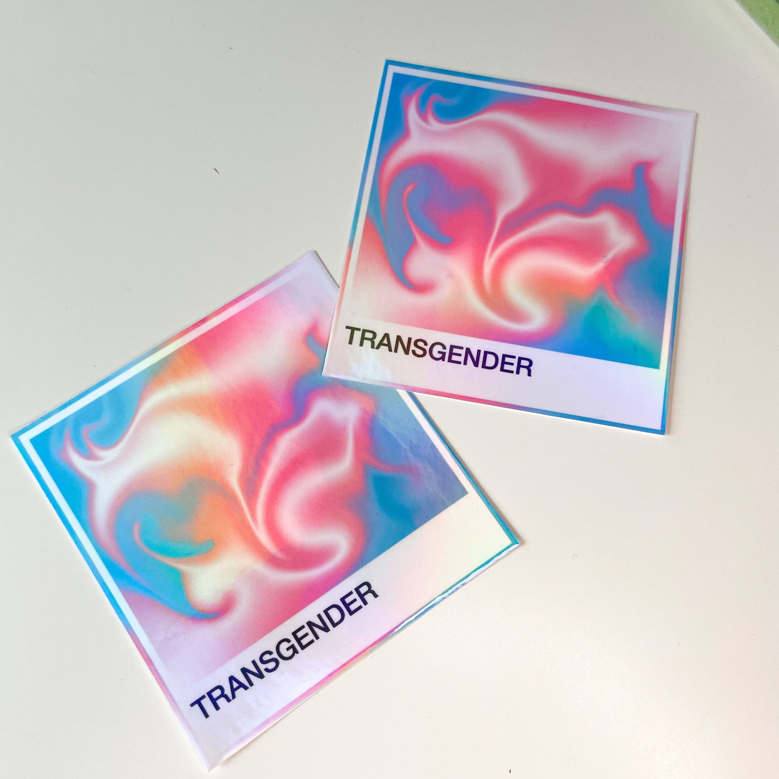 Sexualities Genders Lgbtq Pantone Polaroid Sticker - Etsy UK