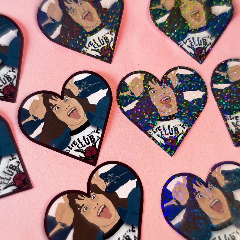 Stranger Things Eddie Munson Inspired Stickers - Etsy