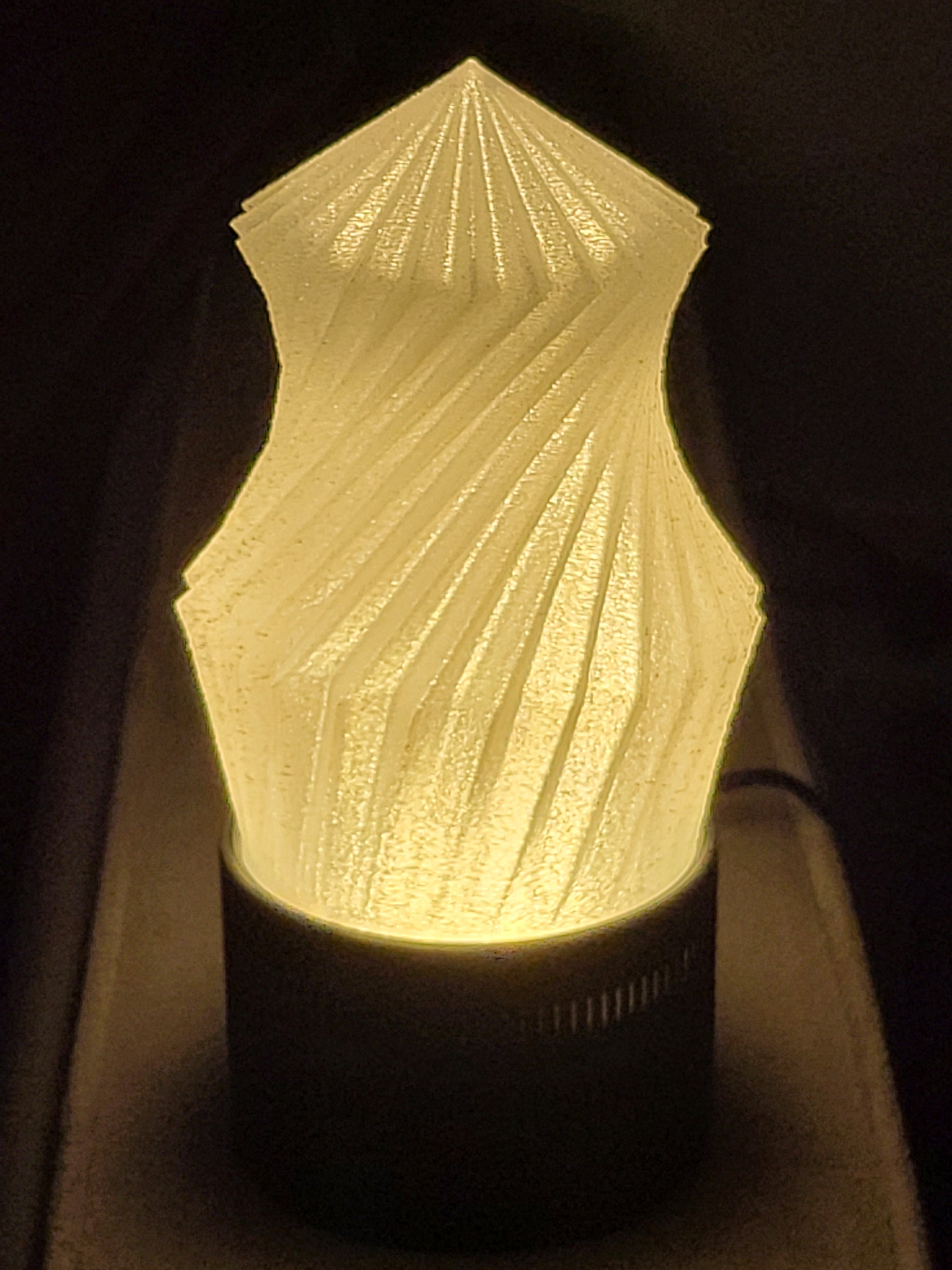 Decorative 3D Printed Table Lamp - Etsy