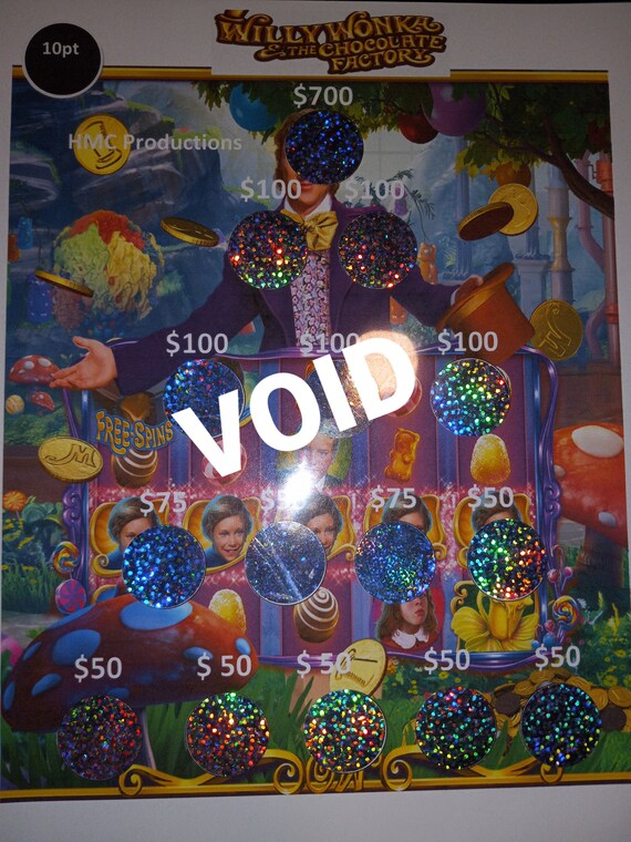 Willy Wonka Climber Bingo - Etsy