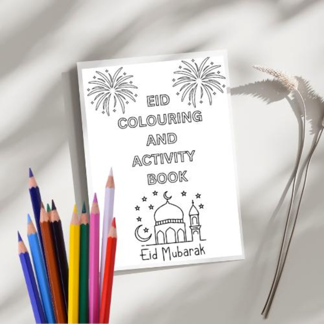 EID Colouring and Activities - Etsy