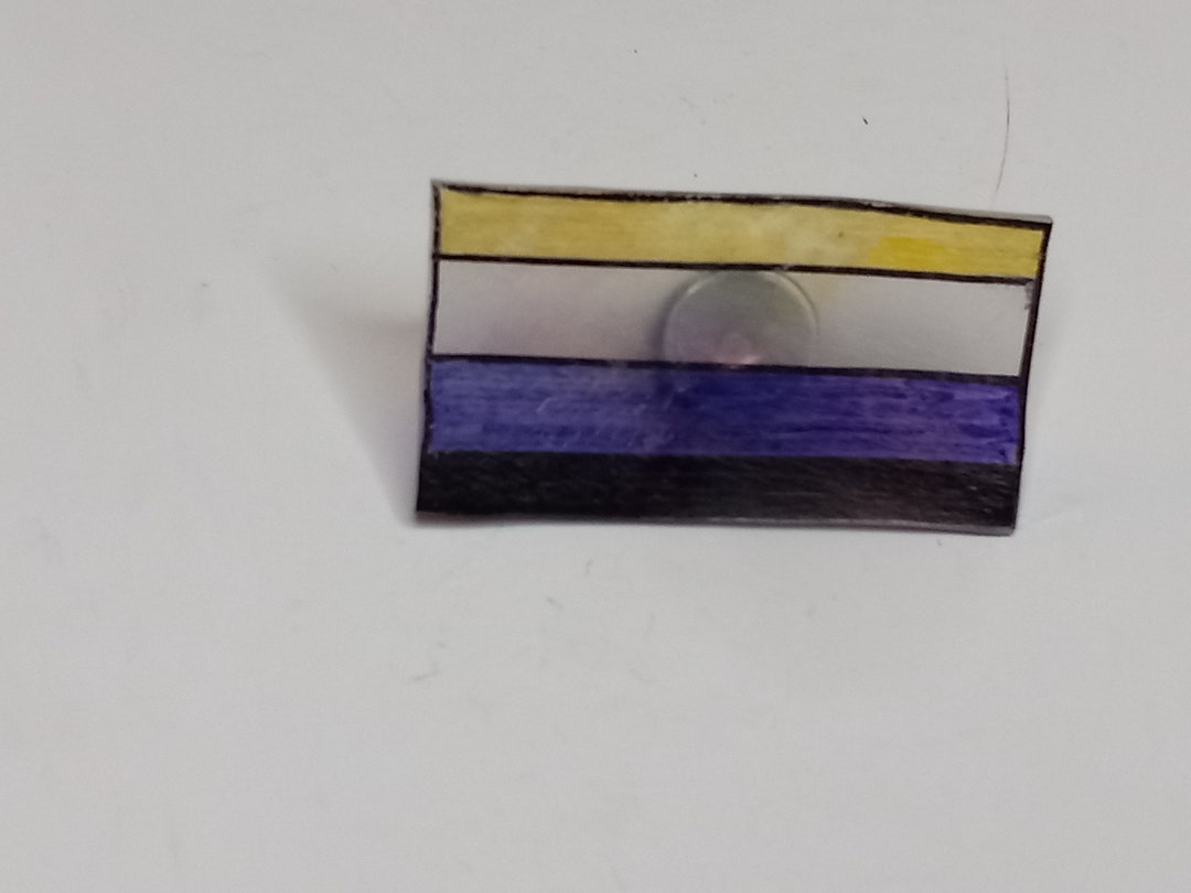NB Pride Flag Pin - Etsy
