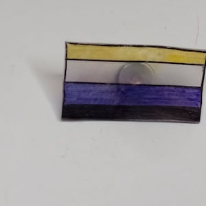NB Pride Flag Pin - Etsy