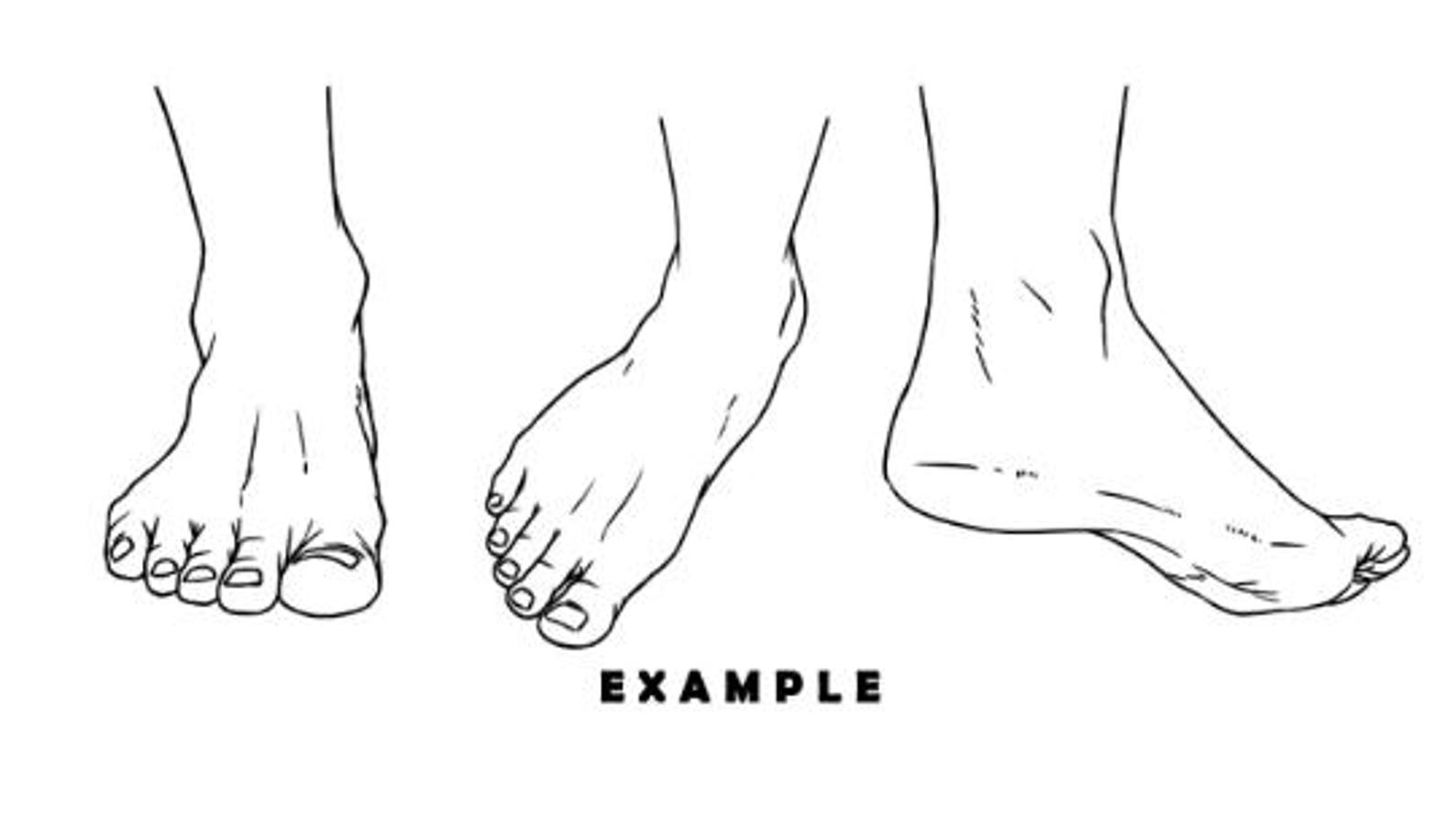 109 Procreate Feet Stamps, Procreate Feet, Feet Stencil, Photoshop Feet ...