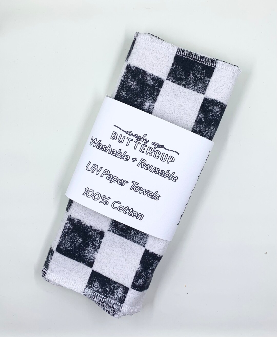 Checker Board Un-paper Towel,re-usable Towels - Etsy