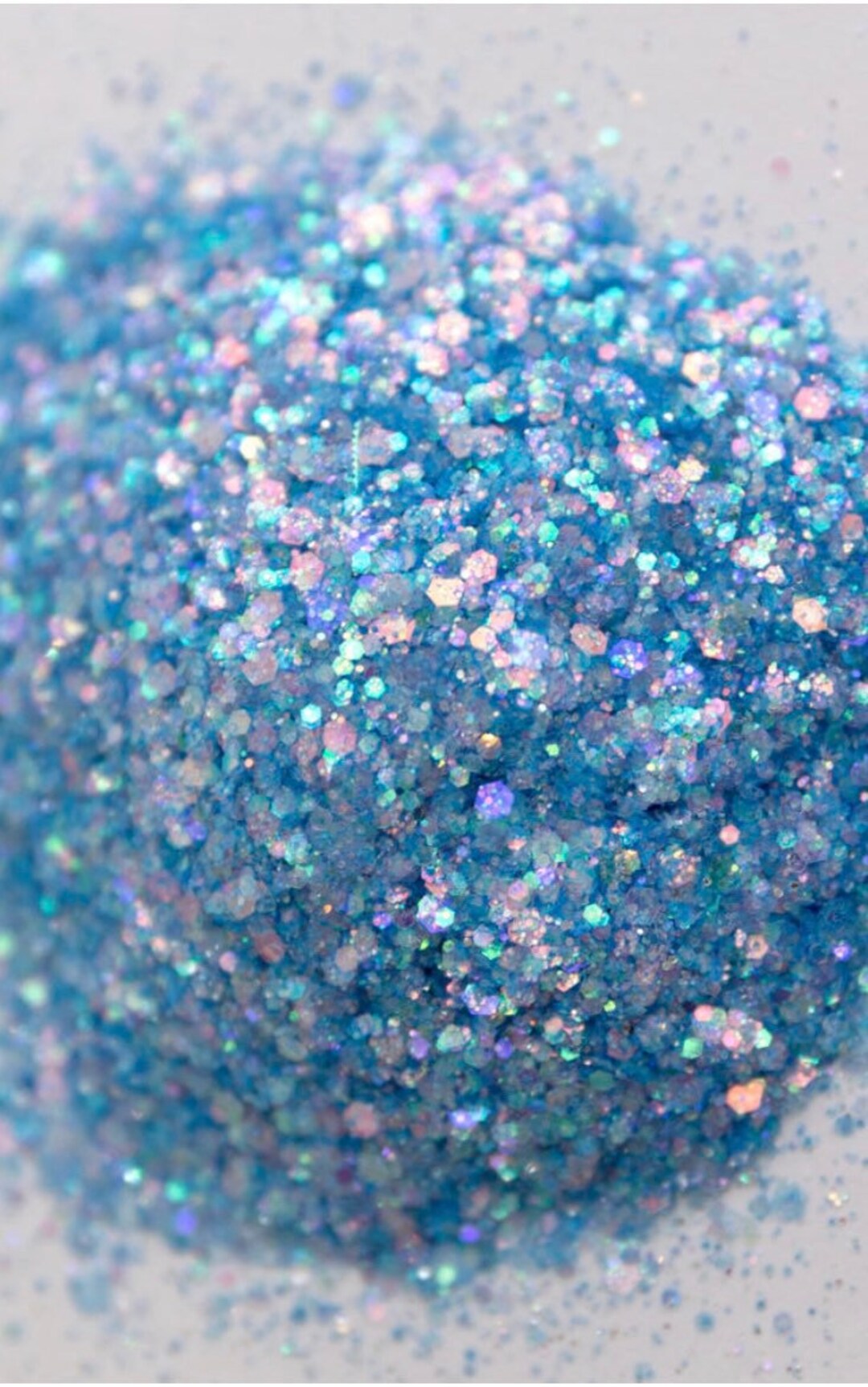 Blue Lagoon, Neon Blue Glitter, Neon Blue Glitter Mix, Bright Blue ...
