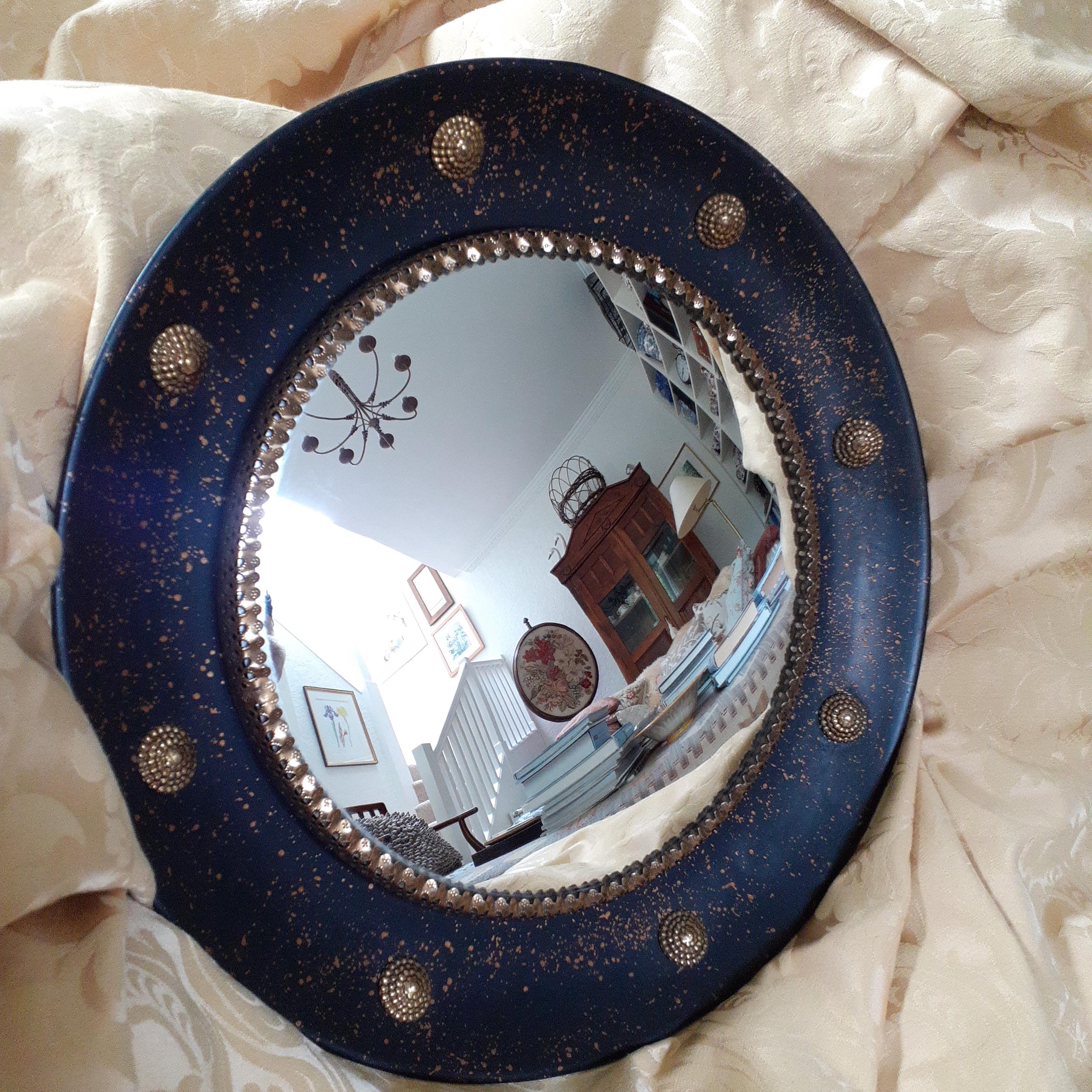 Mid Century Vintage Retro Circular Convex or Bullseye Mirror - Etsy