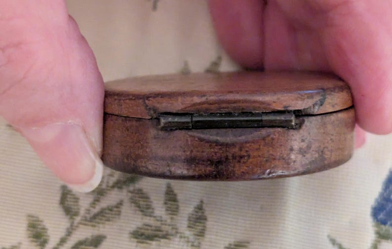 Georgian Antique Pocket Compass in Original Olive Wood Casing - Etsy