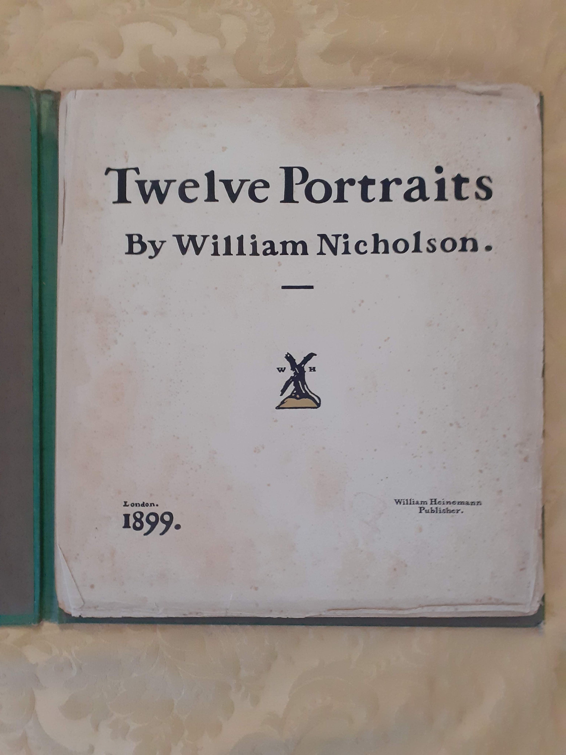William Nicholson First Edition Original Lithograph Dated 1898. Framed ...