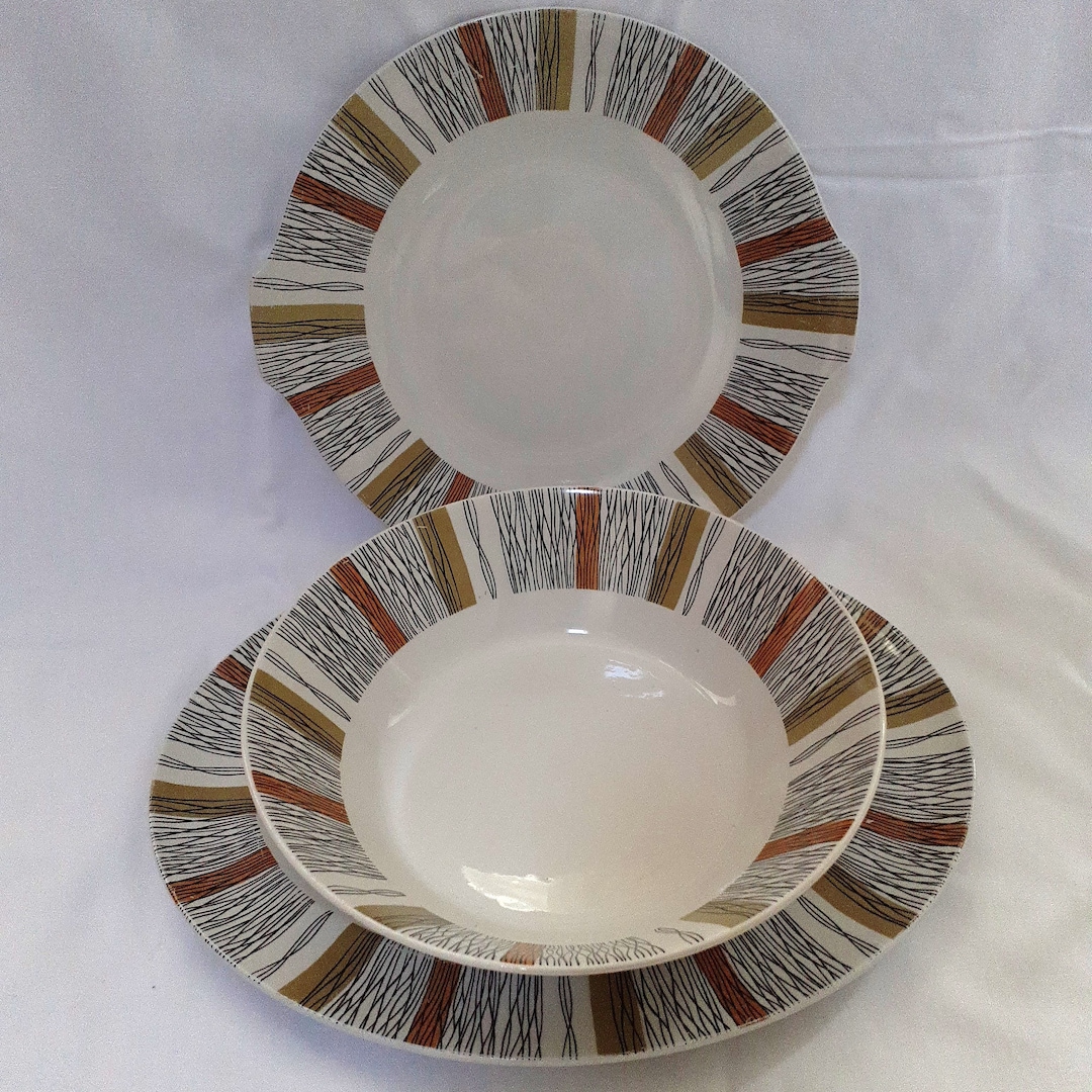 Midwinter Pottery Tableware in the Sienna Pattern - Etsy UK