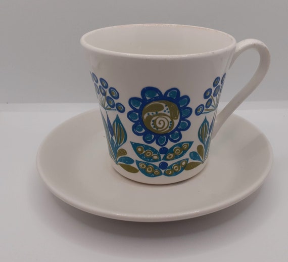 Figgjo / Figgio Turi Design Cup and Saucer in the Tor Viking | Etsy