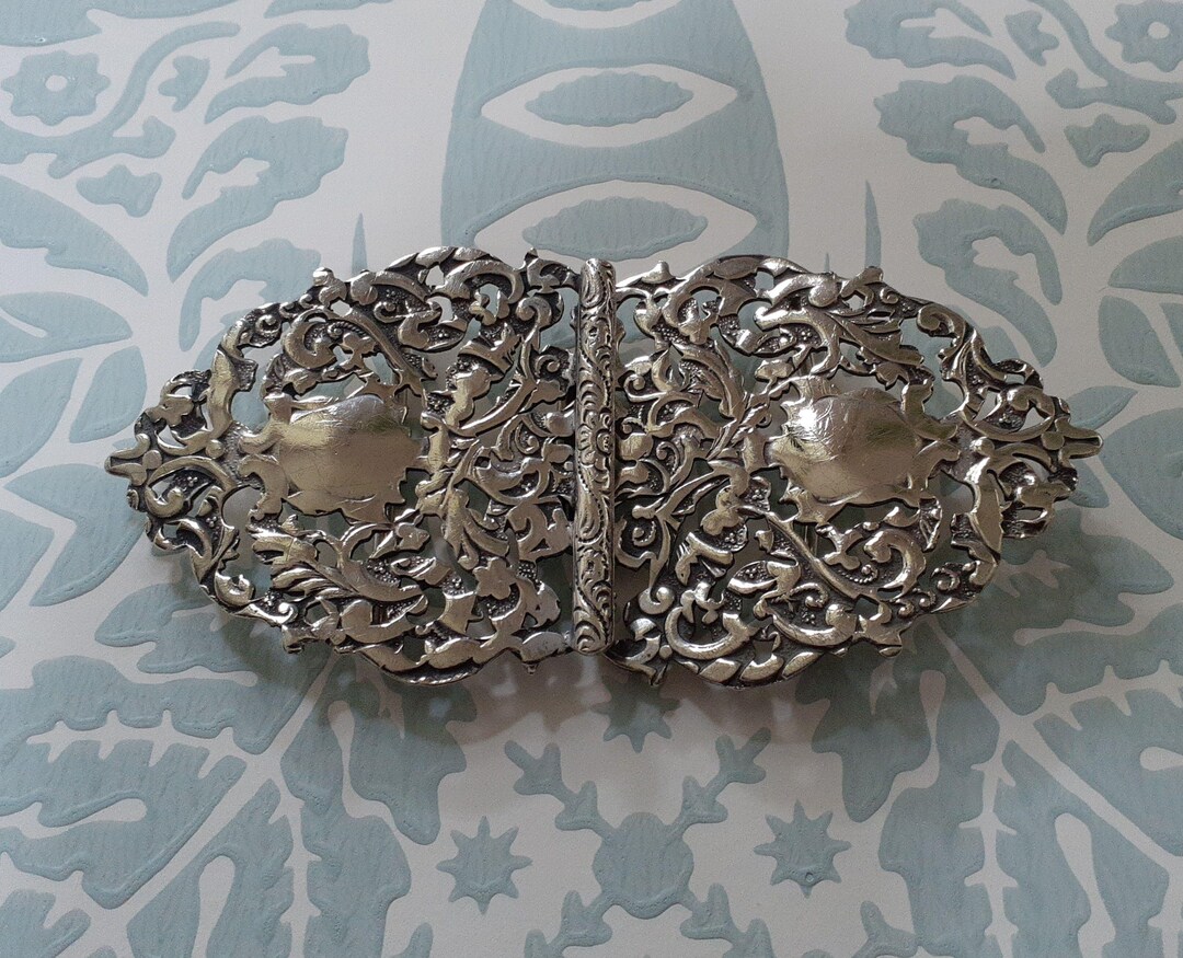 Vintage Nurses' Belt Buckle EPNS - Etsy