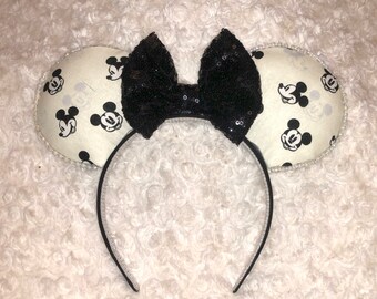 Signature Mickey Inspired Ears-black - Etsy