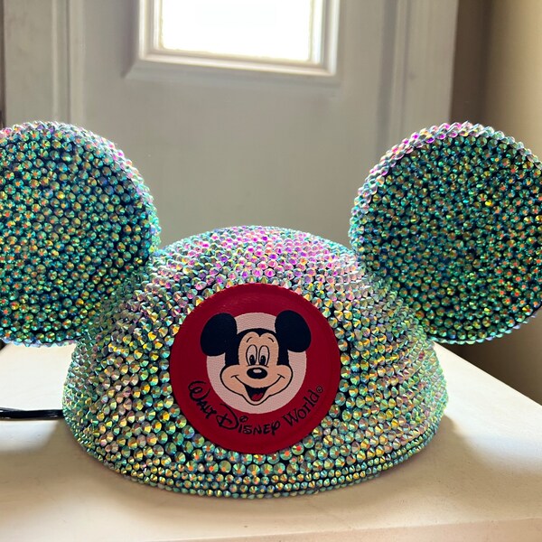 Rhinestone Mickey - Etsy