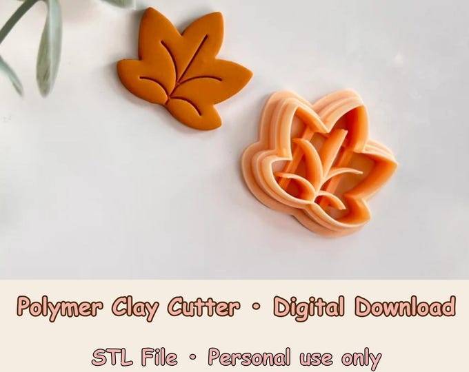 Maple Leaf STL File Digital Download - Etsy