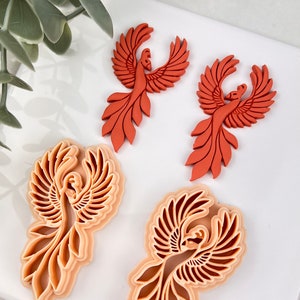 Phoenix Bird Polymer Clay Cutter - Etsy