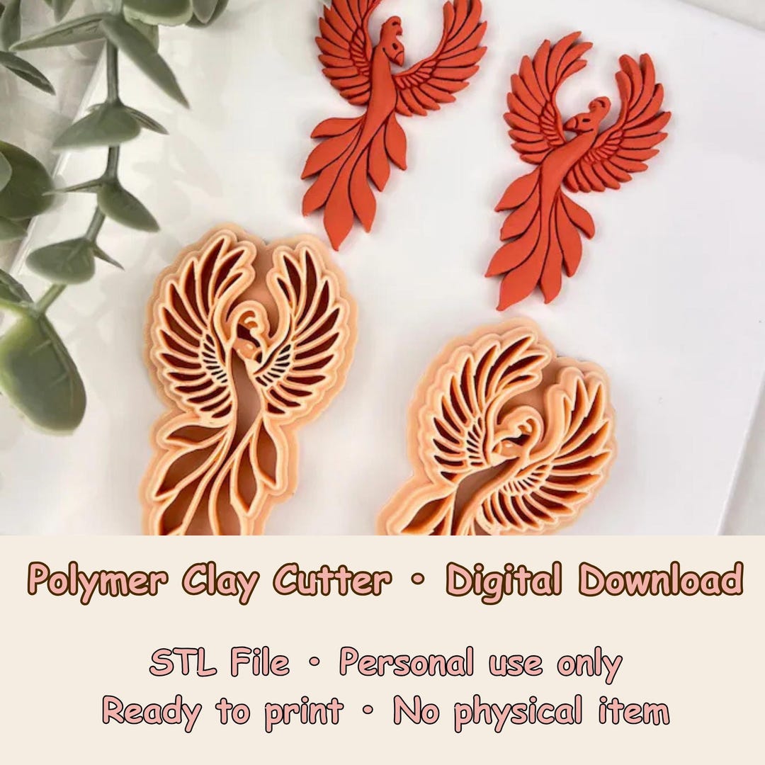 Phoenix Bird STL File Digital Download - Etsy Canada