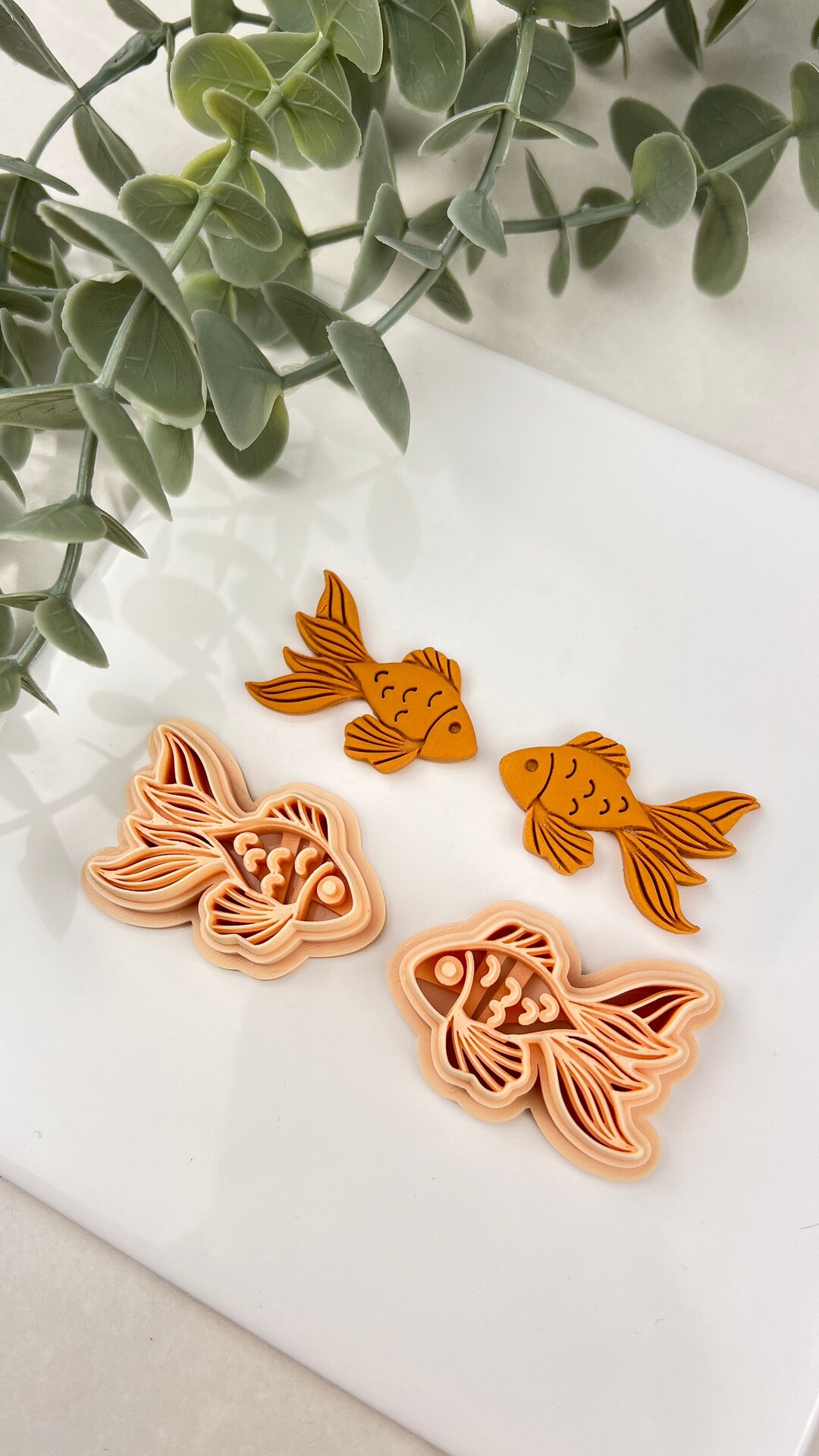 Koi Fish Polymer Clay Cutter | Summer Clay Cutters | Polymer Clay Tools ...